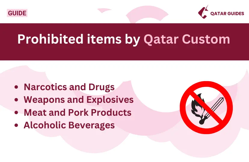 Qatar Customs Prohibited Items On Flight - Qatar Guides